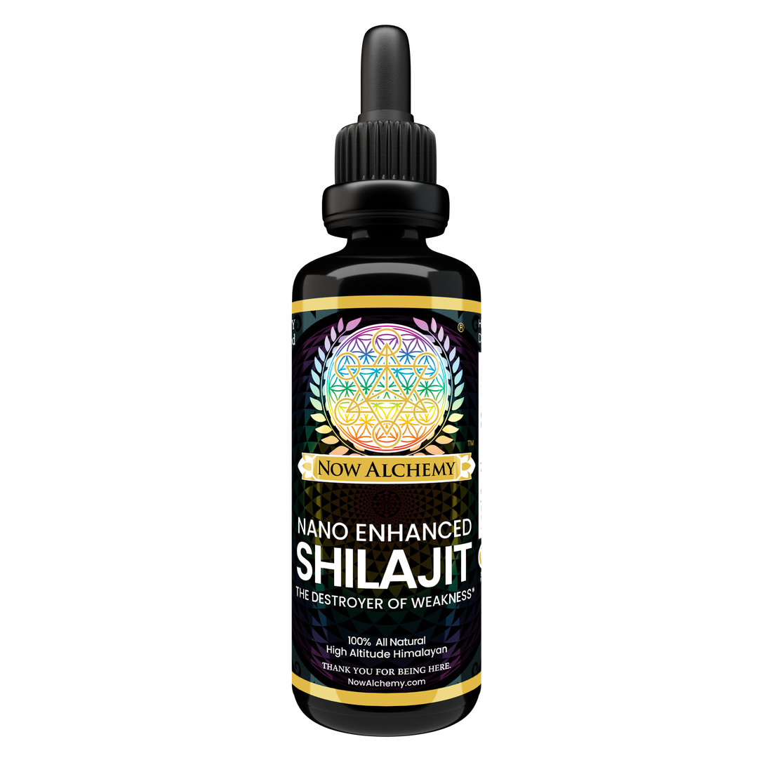 Pure Himalayan Shilajit Liquid - Now Alchemy